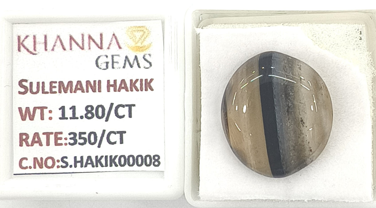 11.80/Carat Suleimani Hakik-(350) | Gem Selections