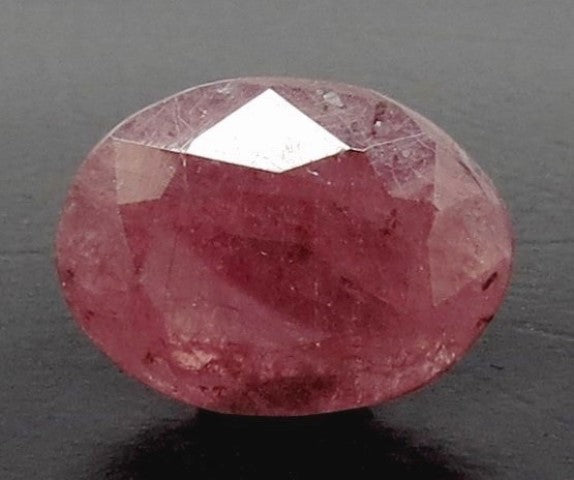 5.48/CT Natural Indian Ruby with Govt. Lab Certificate (1221) – Gem Selections