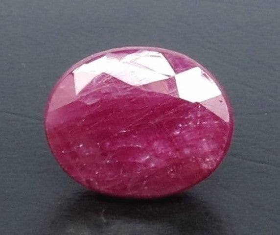 5.77/CT Natural Indian Ruby with Govt. Lab Certificate (1221) – Gem Selections