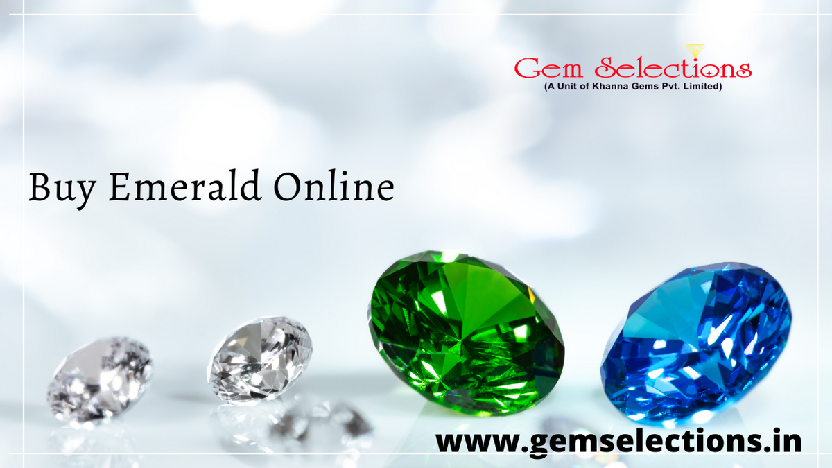 Buy Emerald online | Gem Selections