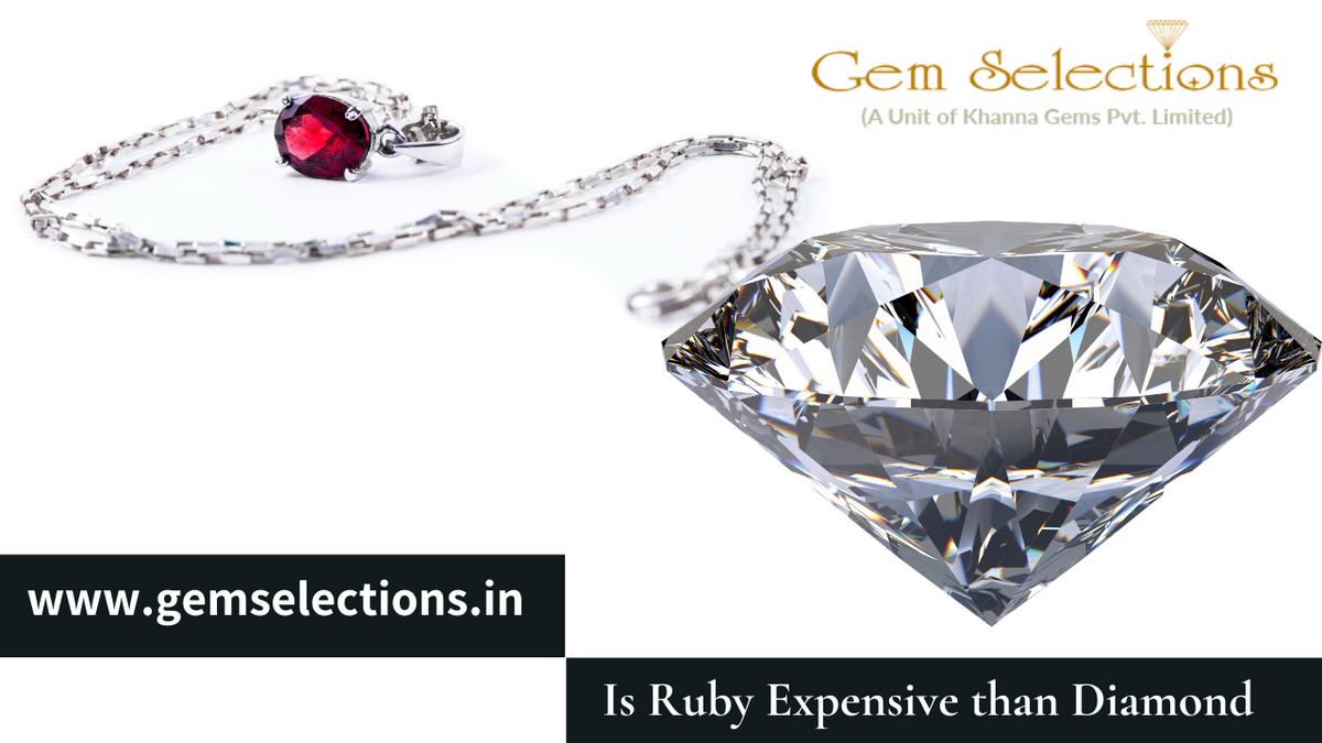 Is ruby expensive than diamond | Gem Selections