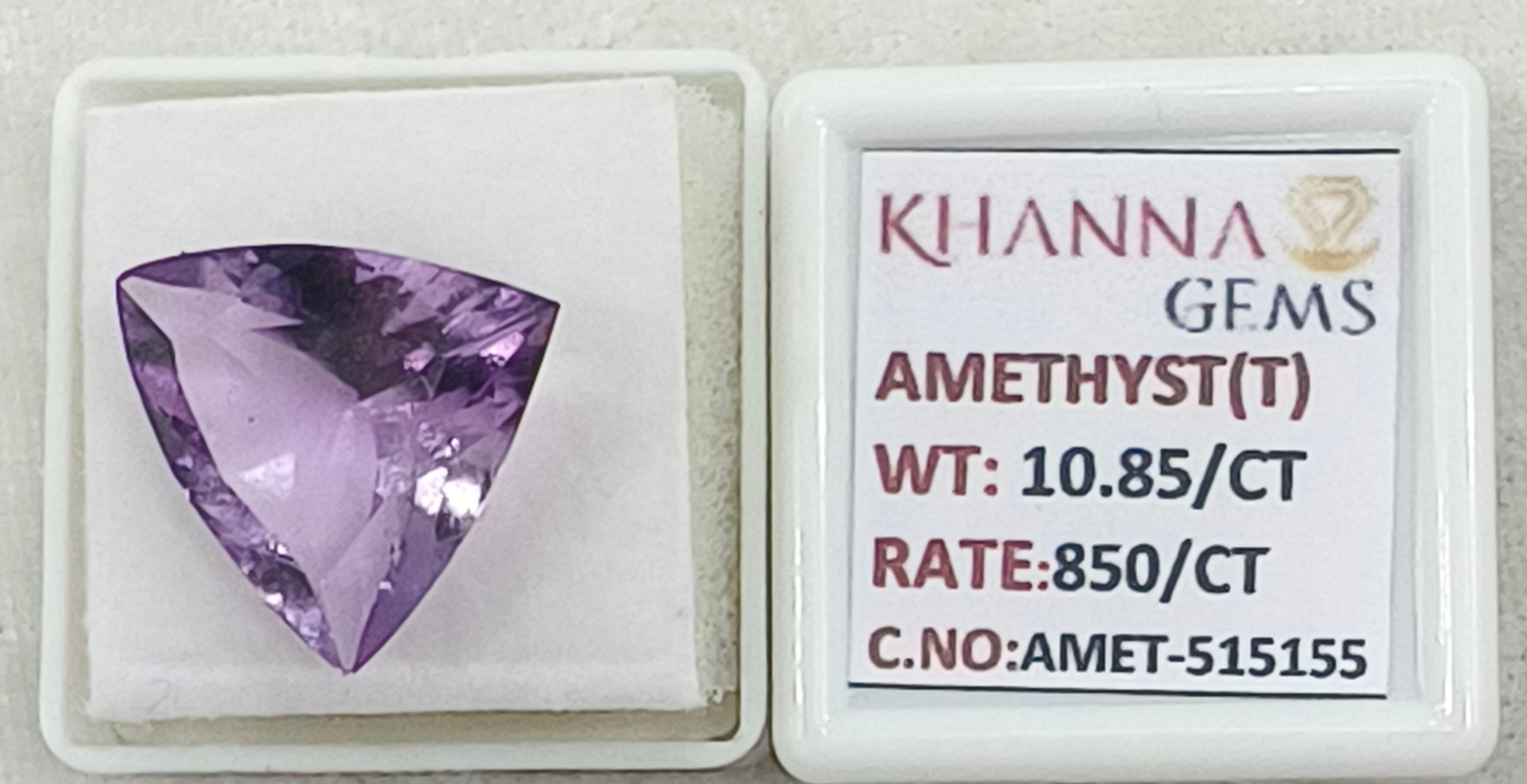Buy Natural Amethyst Stone – Govt. Lab Certified | Gem Selections