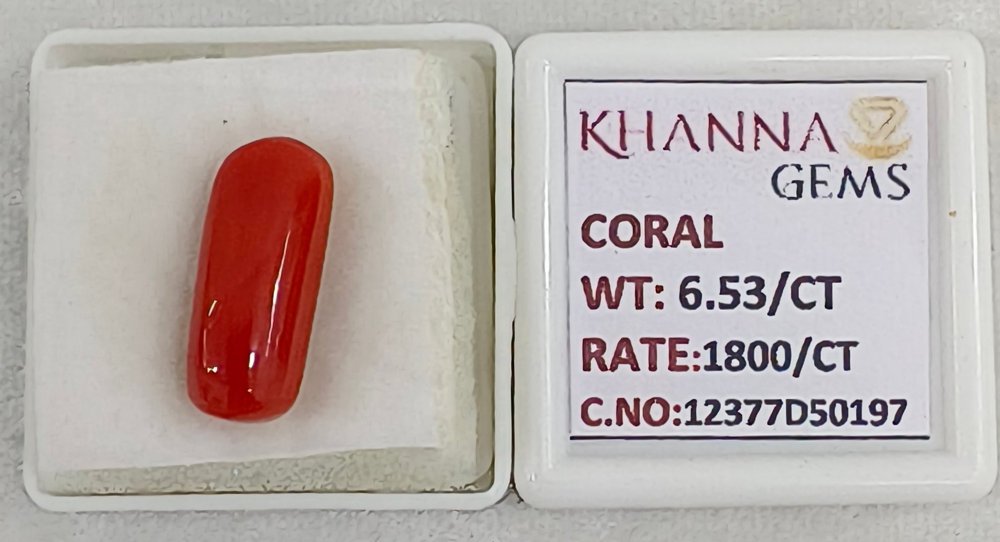 Certified Moonga Online at Lowest Prices in India - Khannagems | Gem ...