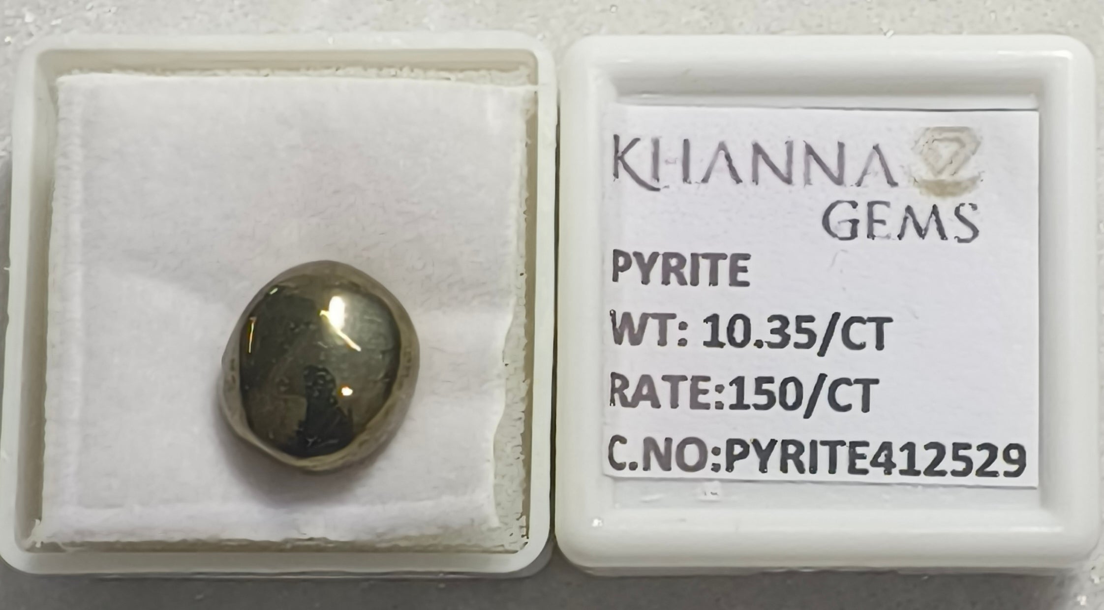 10.35/ CT GOLDEN PYRITE (150) | Gem Selections