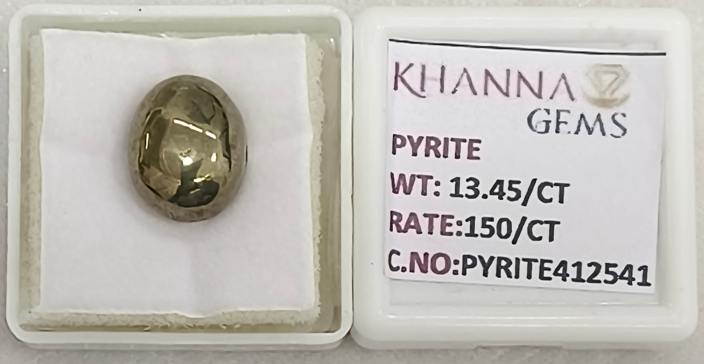 13.45/ CT GOLDEN PYRITE (150) | Gem Selections