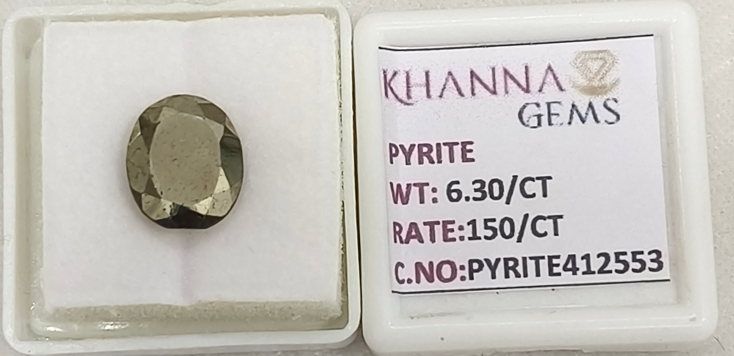 6.30/ CT GOLDEN PYRITE (150) | Gem Selections