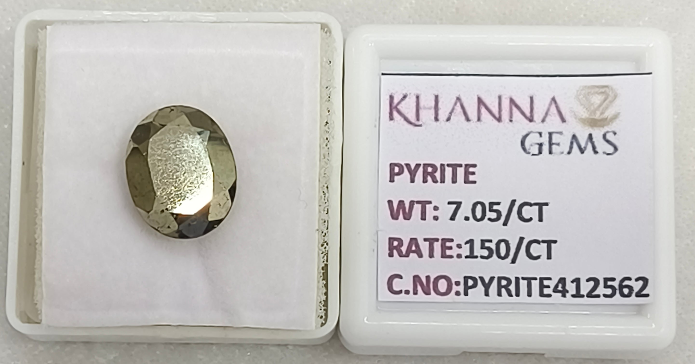 7.05/ CT GOLDEN PYRITE (150) | Gem Selections