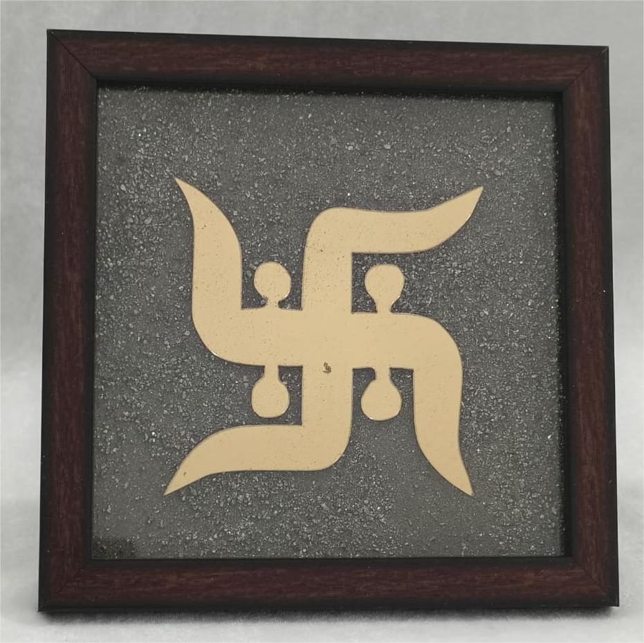 SWASTIK PYRITE FRAME | Gem Selections