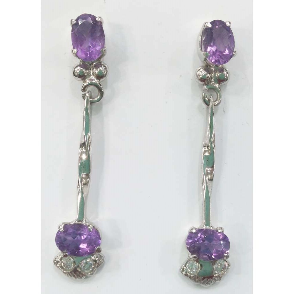 Amethyst Tops : Amethyst Earring – Gem Selections