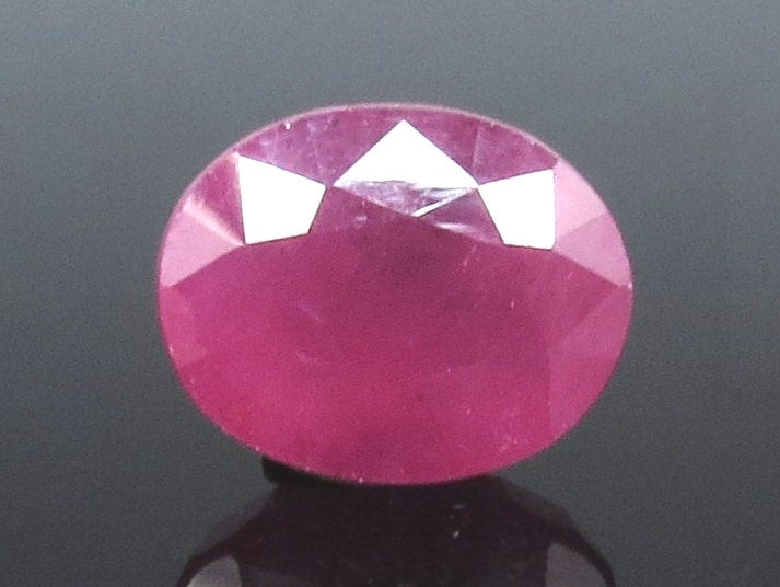 7.85 Ratti Natural Ruby with Govt Lab Certificate-(5661) | Gem Selections