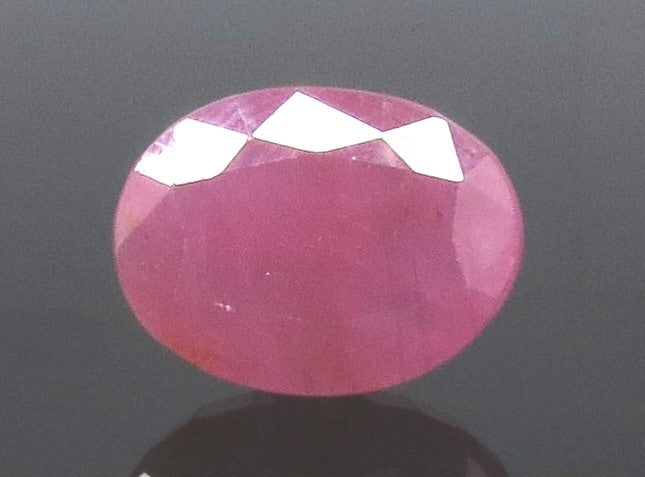 7.47 Ratti Natural Ruby with Govt Lab Certificate-(12210) | Gem Selections