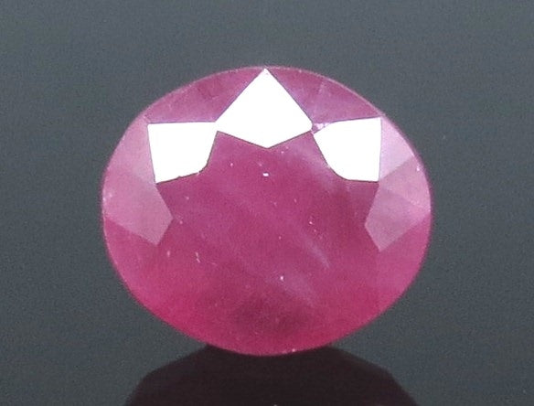 6.51 Ratti Natural Ruby with Govt Lab Certificate-(7881) | Gem Selections